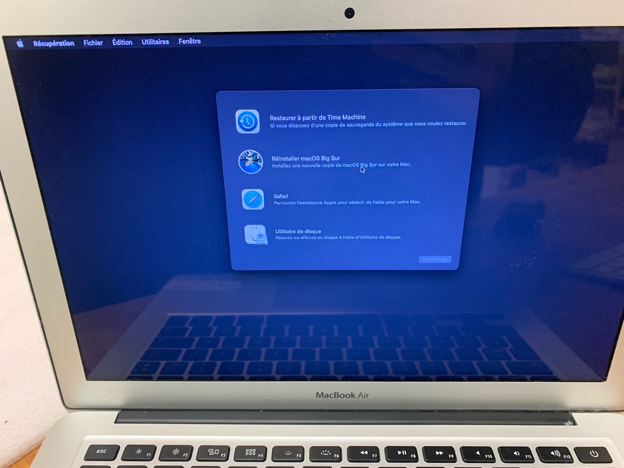 mot de passe admin oublié - esimport
